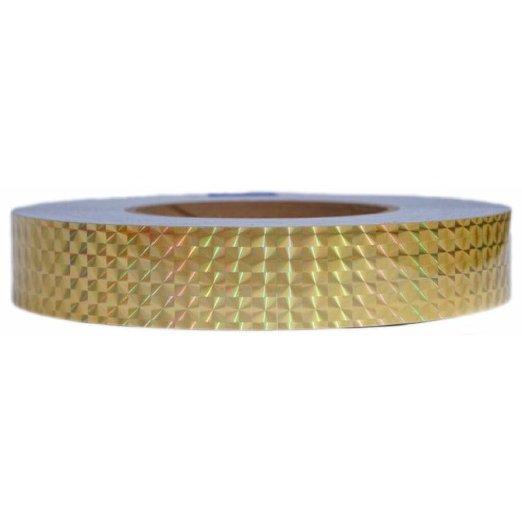 Prismatic Tape Gold - Hoop Tape Canada