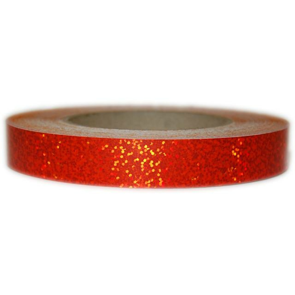 Sequin Tape Crush Orange - Hoop Tape Canada
