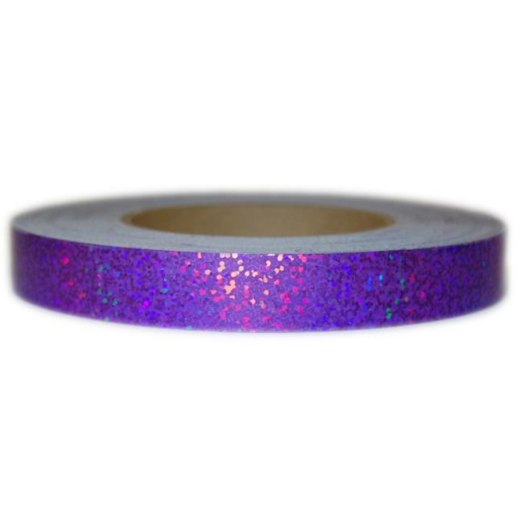 Sequin Tape Purple Orchid - Hoop Tape Canada