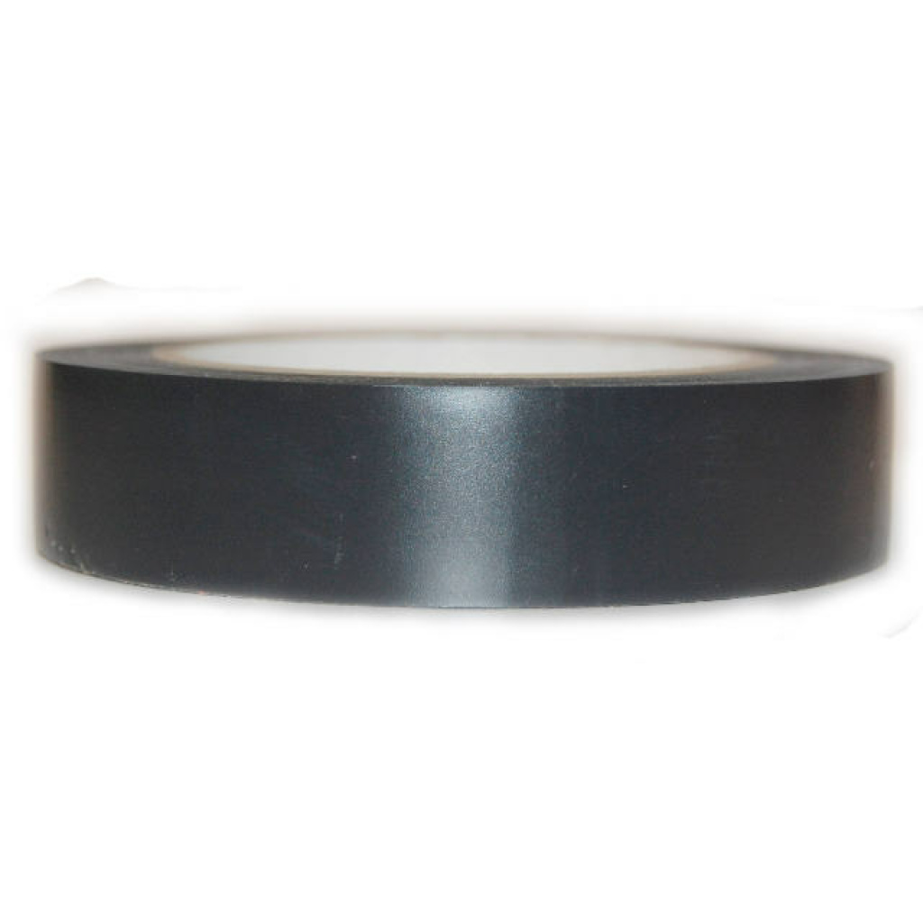 1" x 36 yd Vinyl Tape Black - Hoop Tape Canada